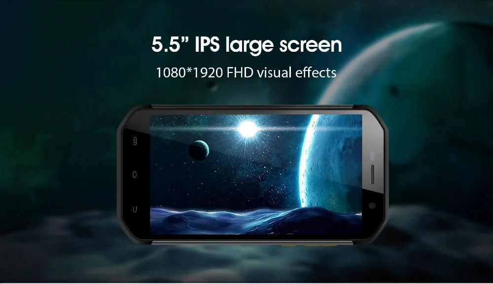 E&L S60 телефон водонепроницаемый прочный мобильный телефон 5," Full HD ips MTK6753 ...