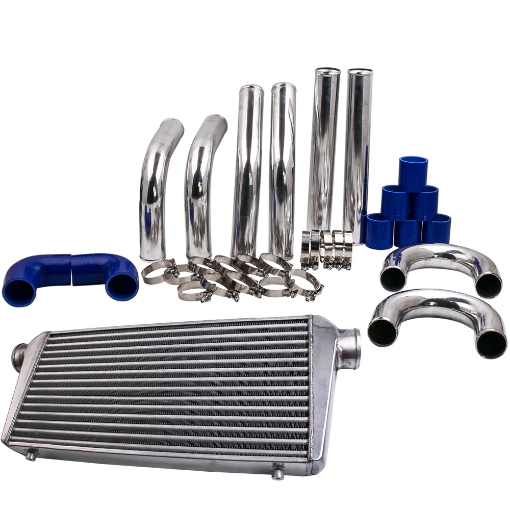 maxpeedingrods 2.5" 64mm Intercooler Pipe Kit + 600x300x76mm ...