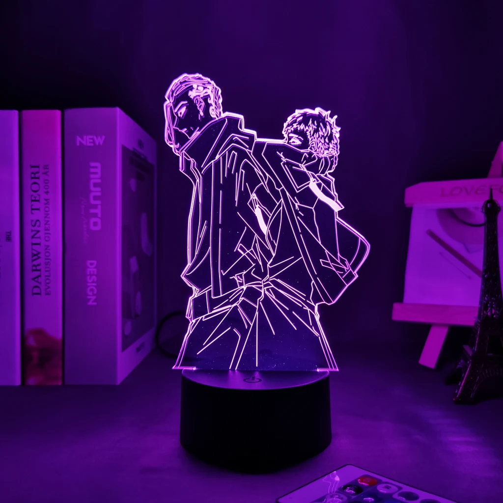 Anime Gift Anime Lamp Led Anime Lamp Anime Desk Decor With Remote ...