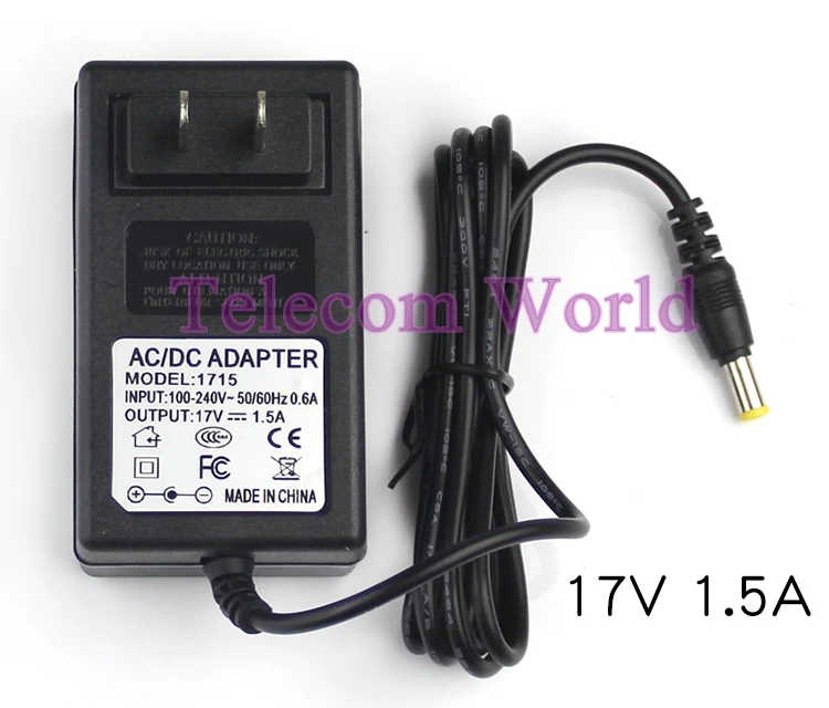 Charger Adapter 17V 1.5A for Ilsintech SWIFT KF4/ KF4A FTTH Fiber Optic ...