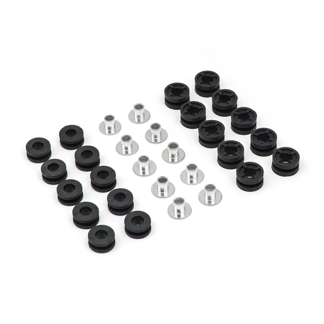 Motorcycle Fairing 1/8" Rubber Grommets Motorcycle Saddle Bags Large ...