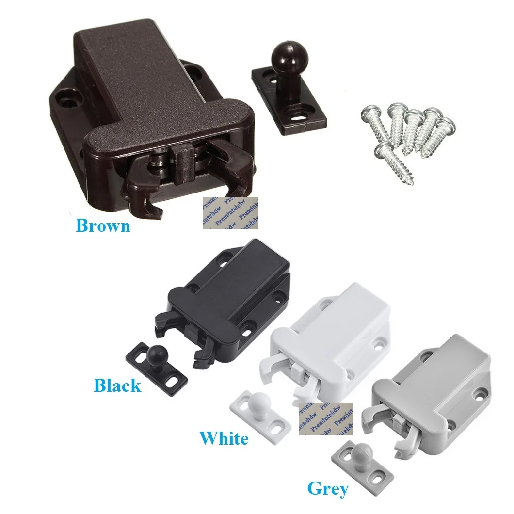 30pcs Abs Plastic Push To Open Touch Release Cabinet Cupboard Door ...