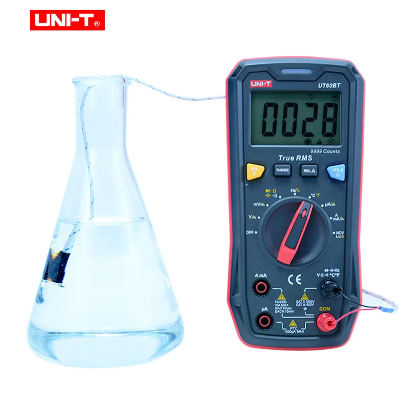 UNI-T UT60BT BlueTooth True RMS Digital Multimeter, 52% OFF