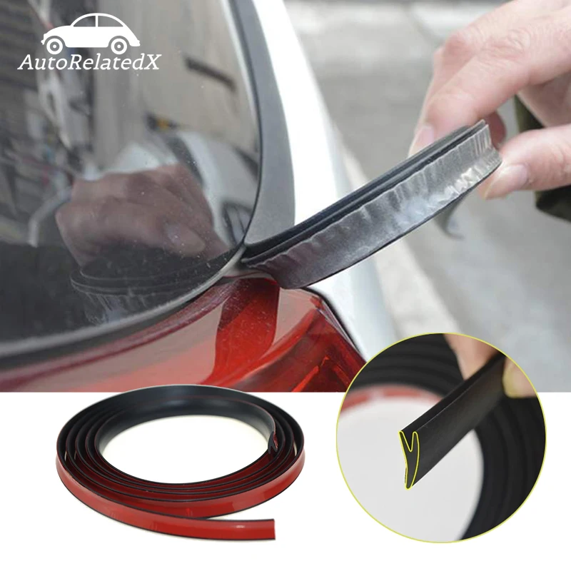Car Rear Window Seal Strip Y Shape Auto Rubber Sealing Strips For ...