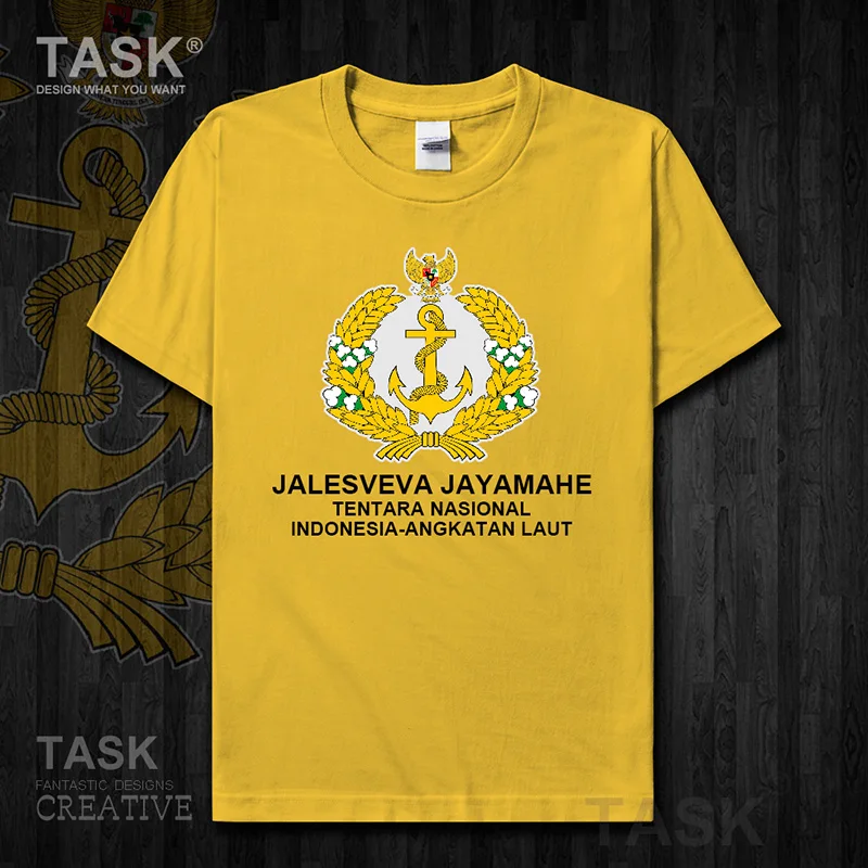 Navy Indonesia Indonesian Idn Id T Shirt Short Sleeve New Tops Country ...