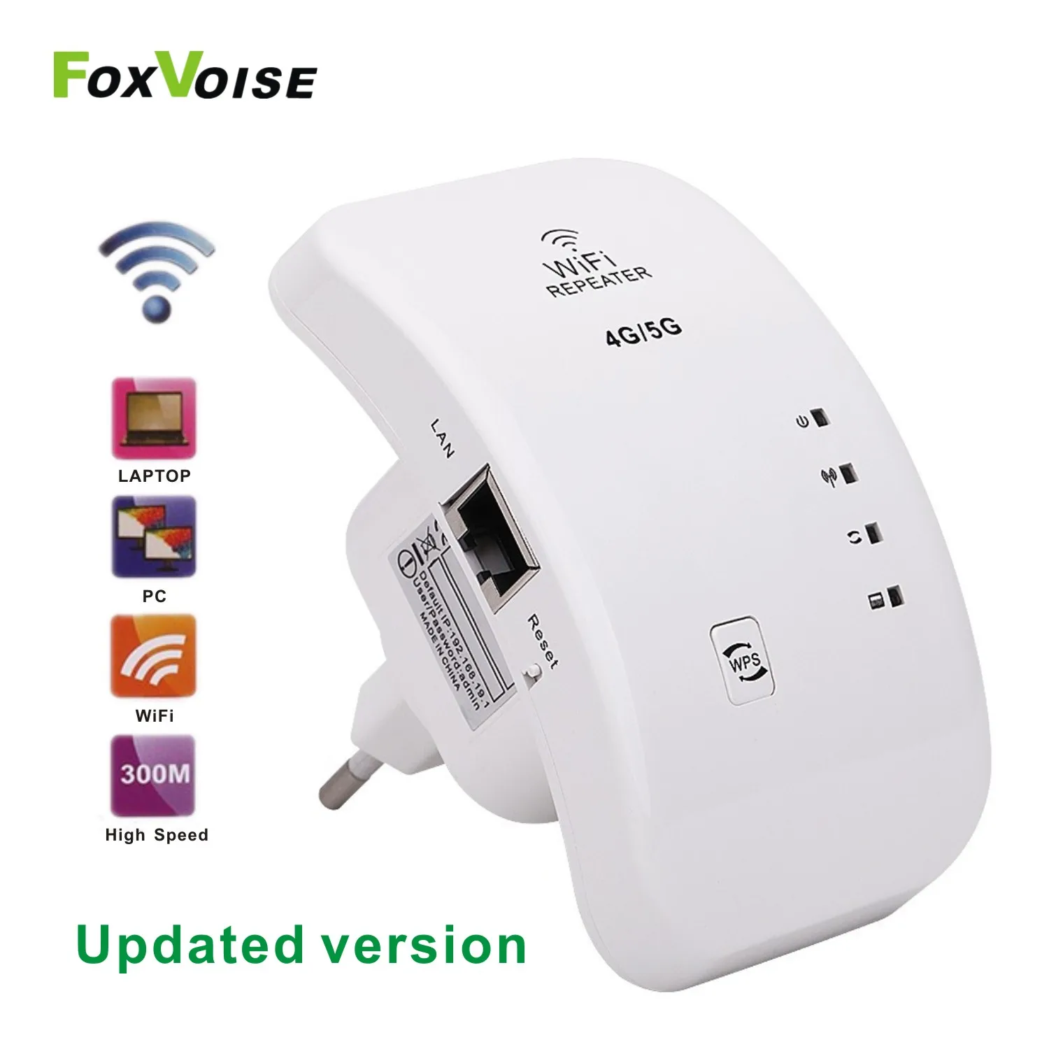 Wifi Repeater WIFI Router Signal Amplifier Long Range Extender ...