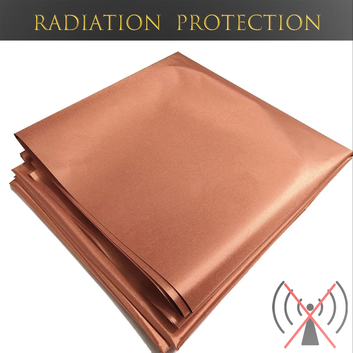 Faraday Cloth Conductive Copper Fabric Reduce EMF/EMI Protection ...
