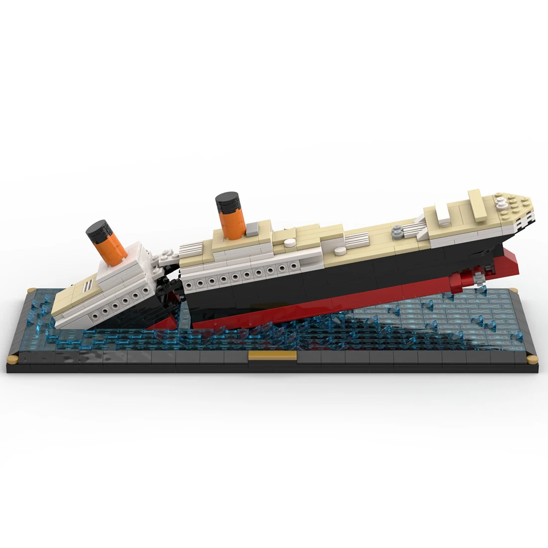 Lego Titanic Sinking In Real Water