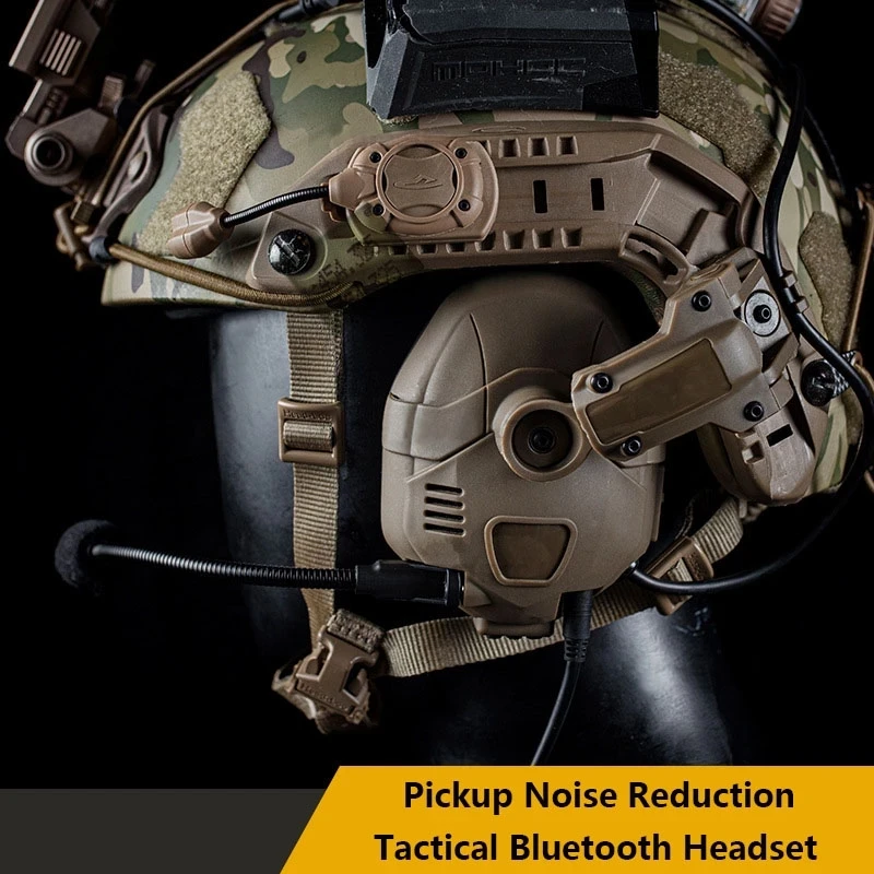 Sound-Pickup-And-Noise-Reduction-Tactical-Camouflage-Bluetooth-Headset ...