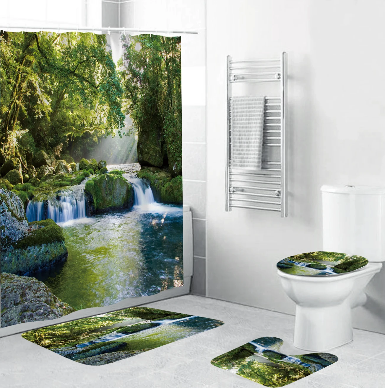Rock Waterfall Shower