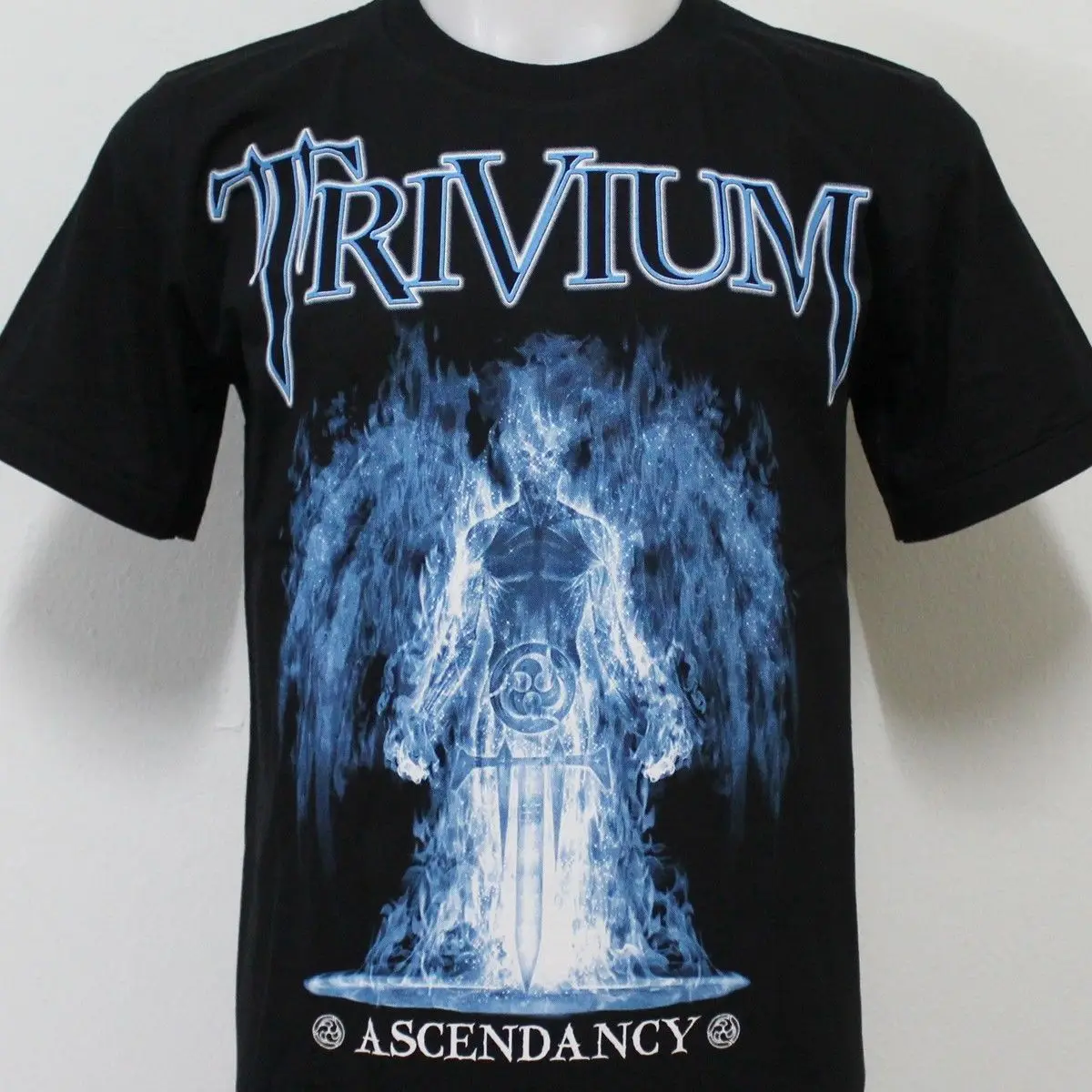 TRIVIUM Ascendancy T Shirt 100% Cotton New Short Sleeve O Neck Tops Tee T Shirts|T-Shirts ...