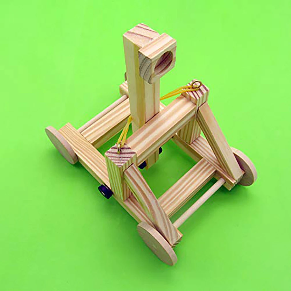 Toys & Games Pretend Play Handmade Wooden Toy Catapult etna.com.pe