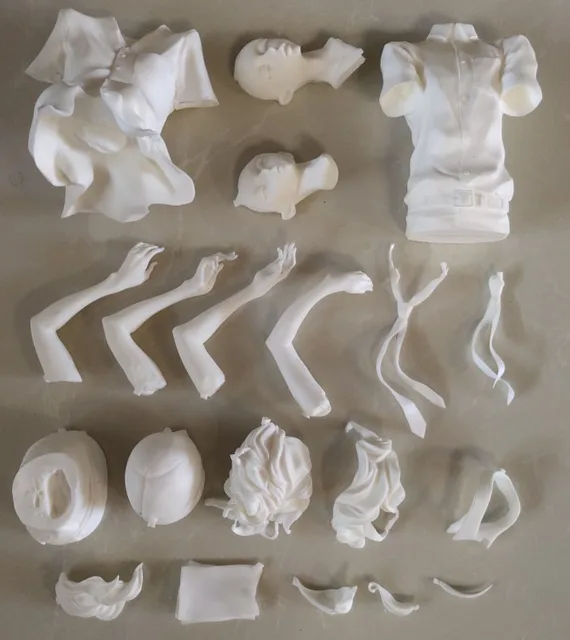 Garage kit unpainted garage resin model kit Doukyuusei Resin Figure Kit