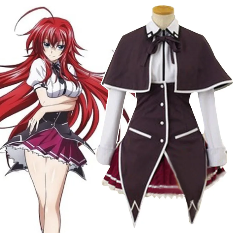 Unisex Cosplay Koneko School Dxd Toujou Costumes Anime High Women ...
