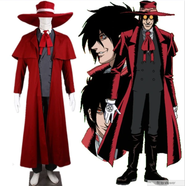 Alucard Hellsing Cosplay Costume