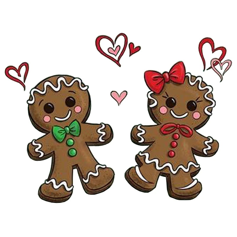 Gingerbread Couple Clip Art