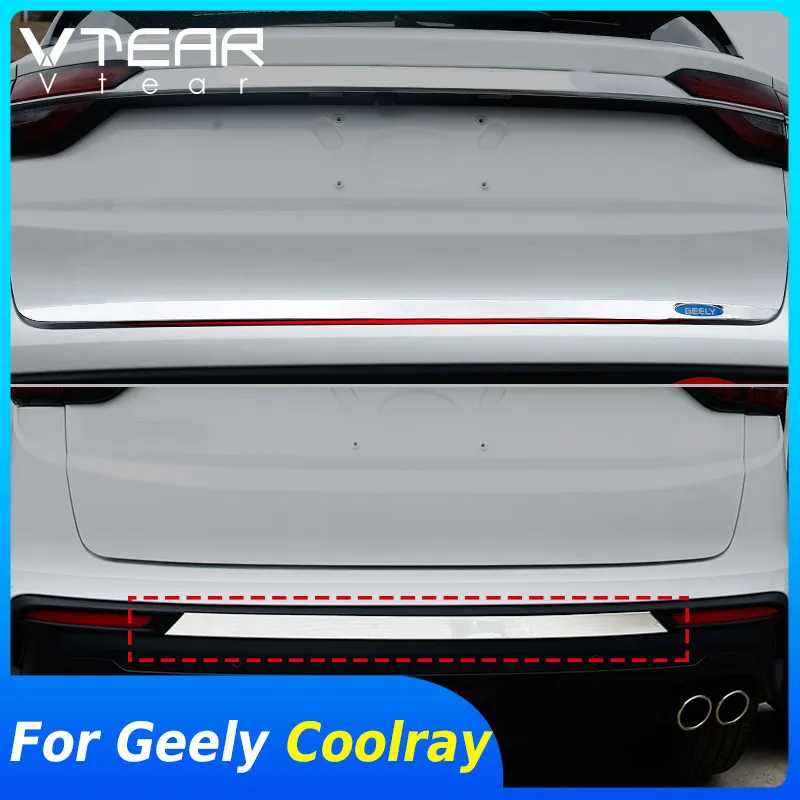 Vtear-For-Geely-Coolray-Sx11-Rear-Bumper-Trunk-Trim-Rear-Door ...