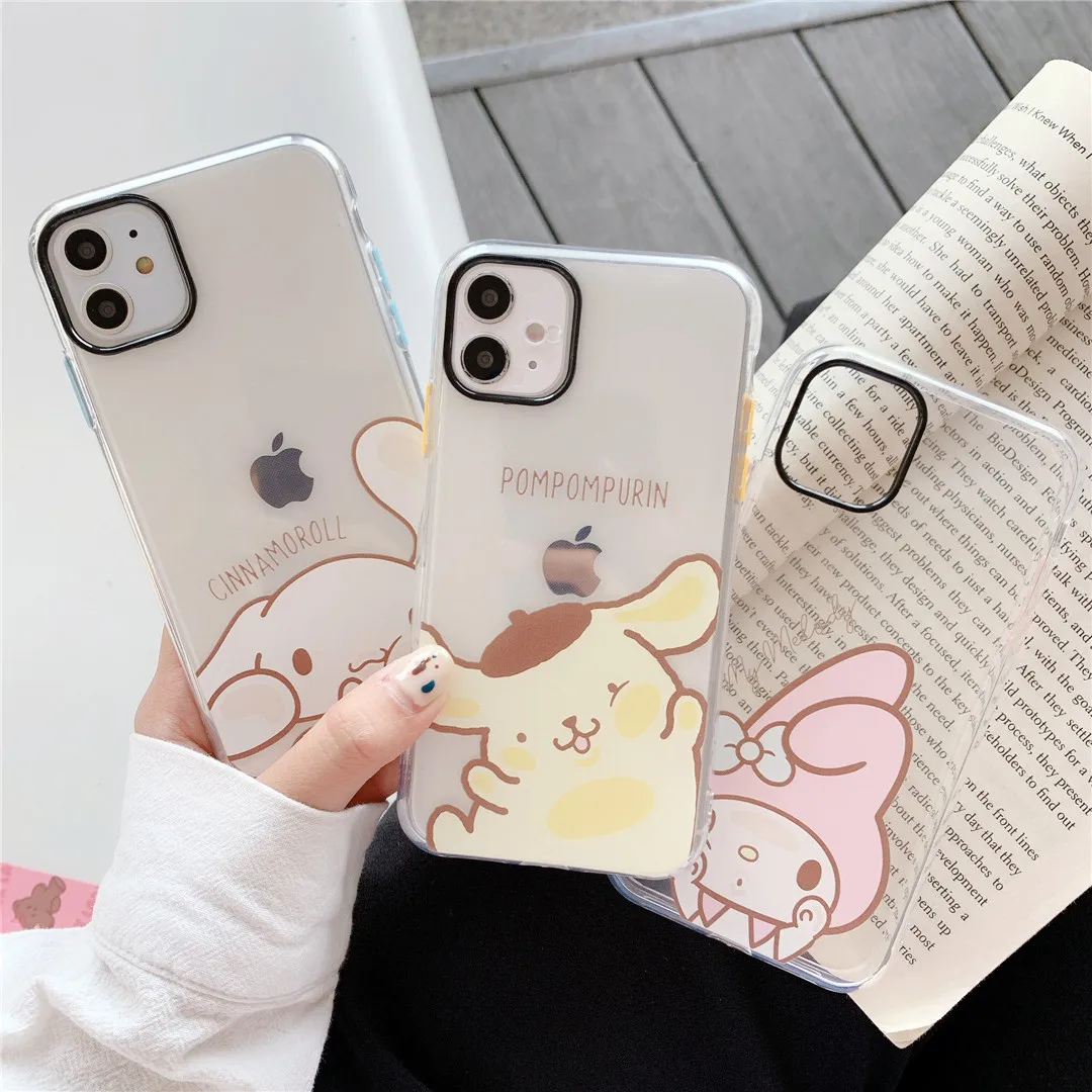 My Melody Pom Purin Cinnamoroll Cartoon Phone Case - KawaiiMerch.com
