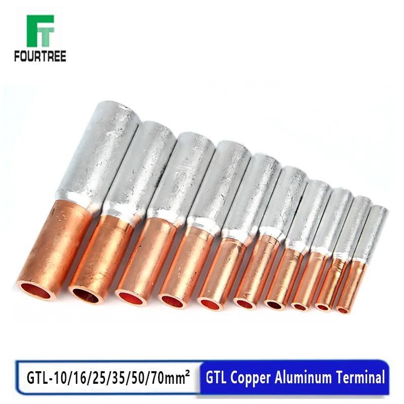 Compression-Copper-Aluminum-CU-AL-Tube-Bimetallic-Crimp-Terminal-Cable ...