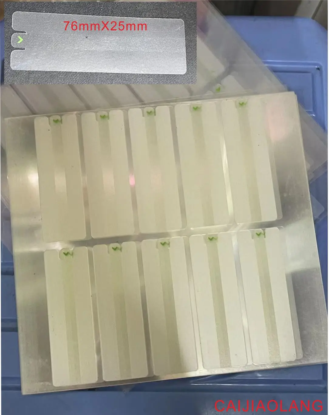 100pcs-lot-Seal-Label-Sticker-transparent-PVC-76mmX25mm-Box-Sealing ...