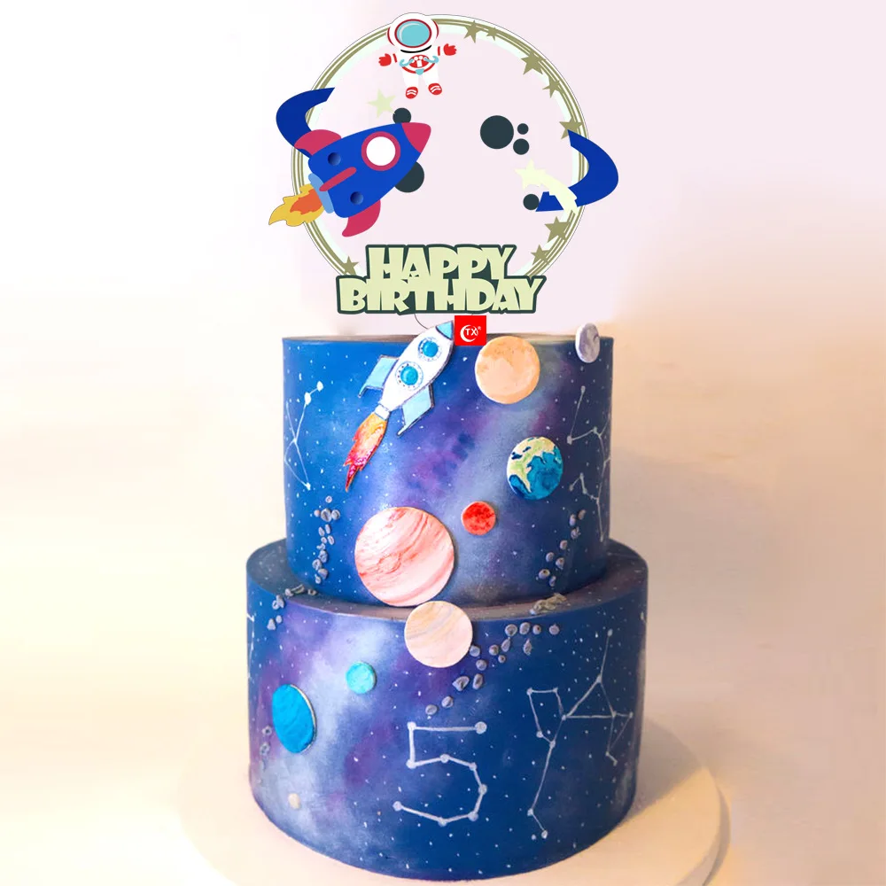 Outer Space Cake Ideas