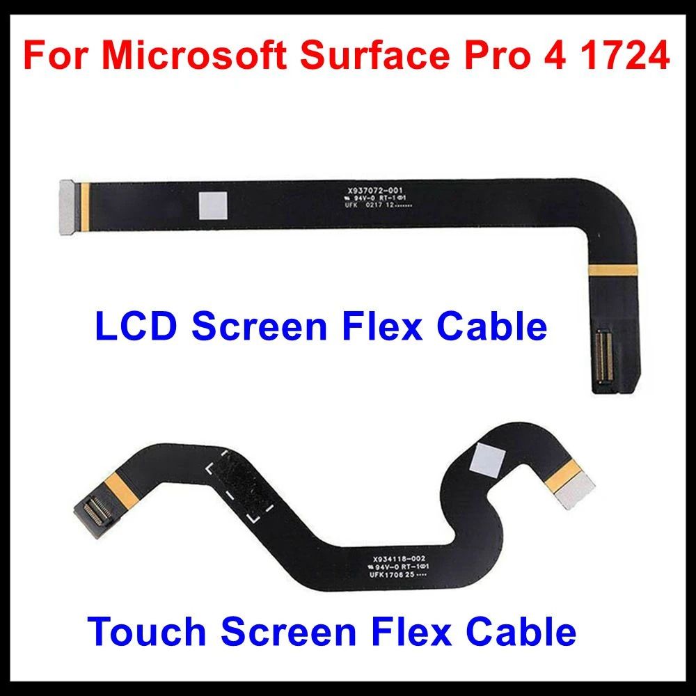 LCD Display Touch Screen Flex Cable Connectors X934118 002 X937072 001 ...
