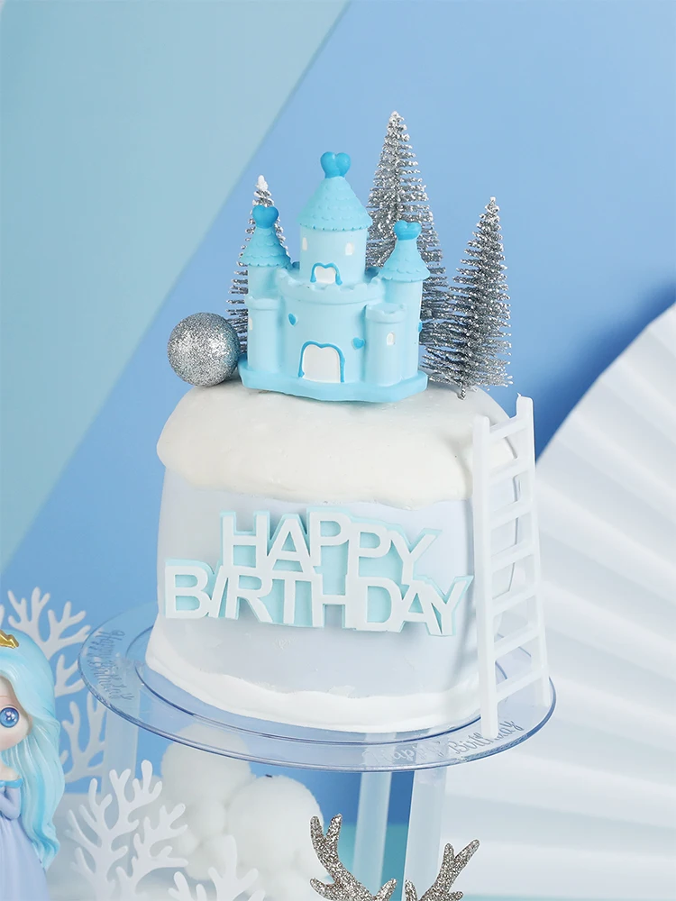 Frozen Castle Cake Topper