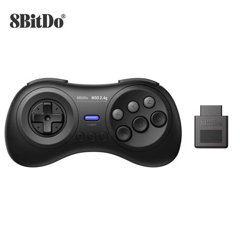 8BitDo M30 2.4G Wireless Gamepad Controller for the Original Sega ...