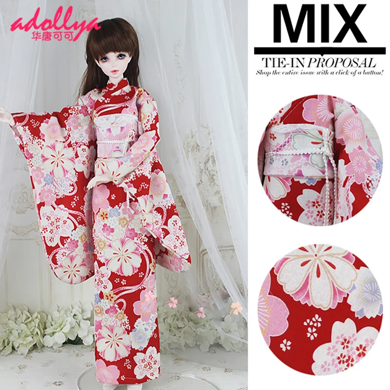 Adollya-Clothe-BJD-Doll-Accessories-Japanese-Kimono-Clothes-for-Doll ...