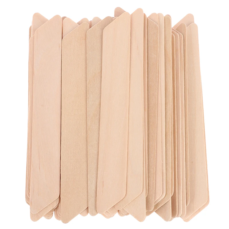 50pcs Woman Wooden Body Hair Removal Sticks Wax Waxing Disposable ...