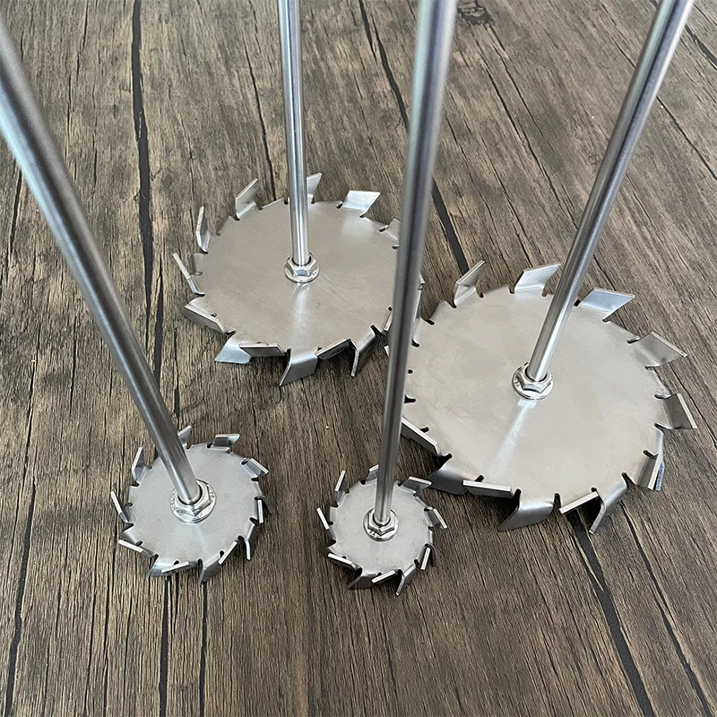 304 Stainless Steel Dispersing Disk Sawtooth Type Stirring Paddle Round ...