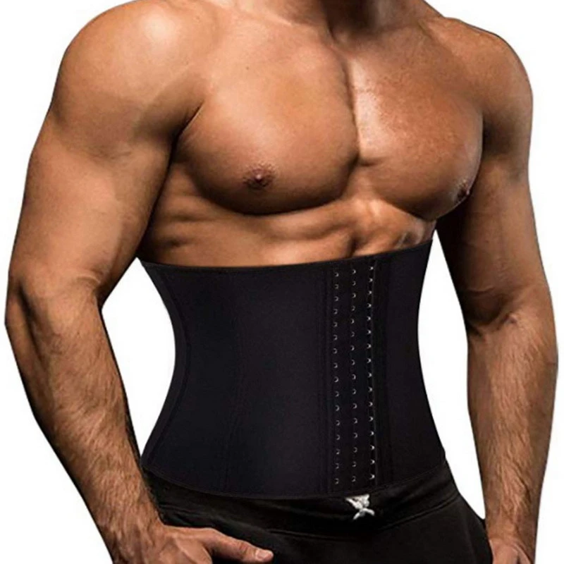 2021 Newest Man Shaper Male Waist Trainer Cincher Corset Male Body ...