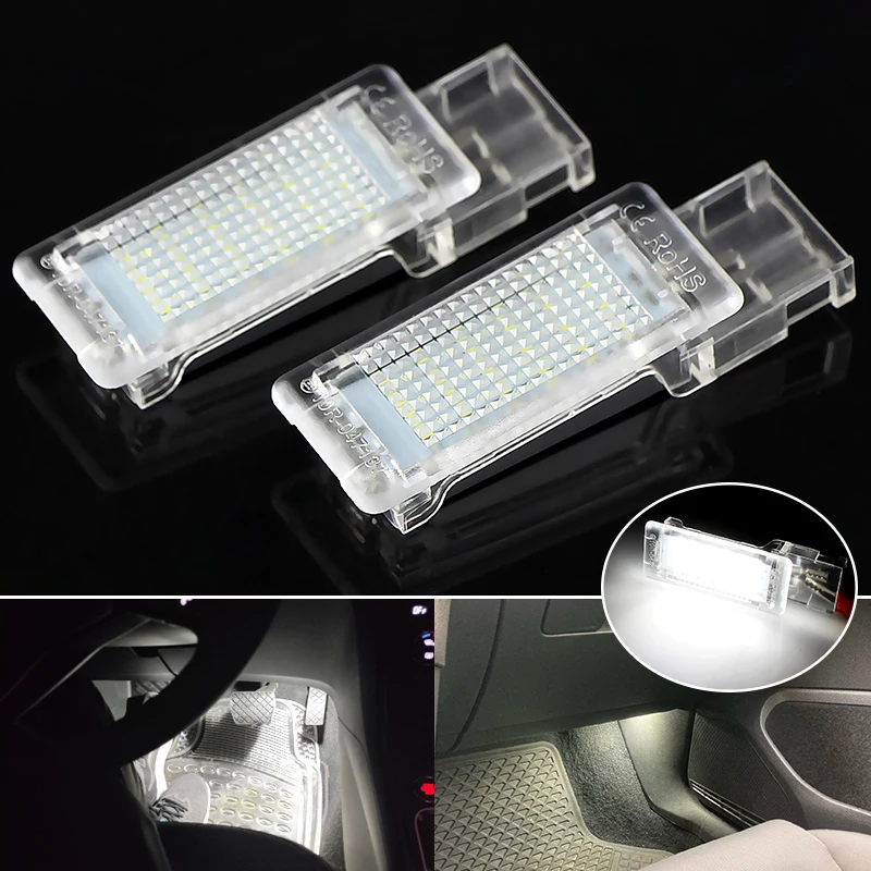 2Pcs-LED-Interior-Footwell-Light-For-VW-Golf-5-6-7-Plus-Polo-Scirocco ...