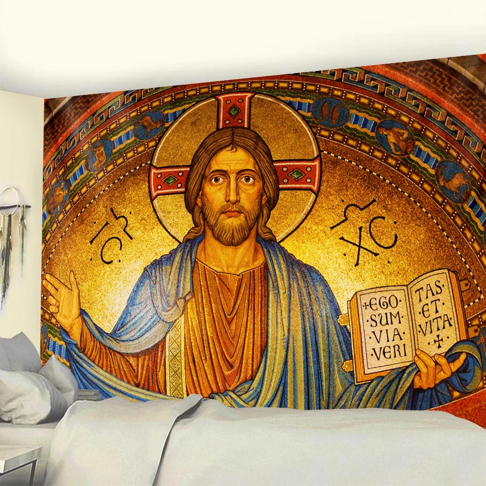 Jesus-Christ-mural-home-decoration-tapestry-Hippie-Bohemian-decoration ...