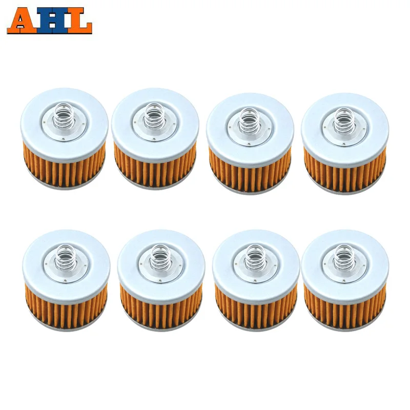 8PCS AHL Motorcycle Oil Filter For Bajaj 100 Boxer CT100 115 Caliber ...
