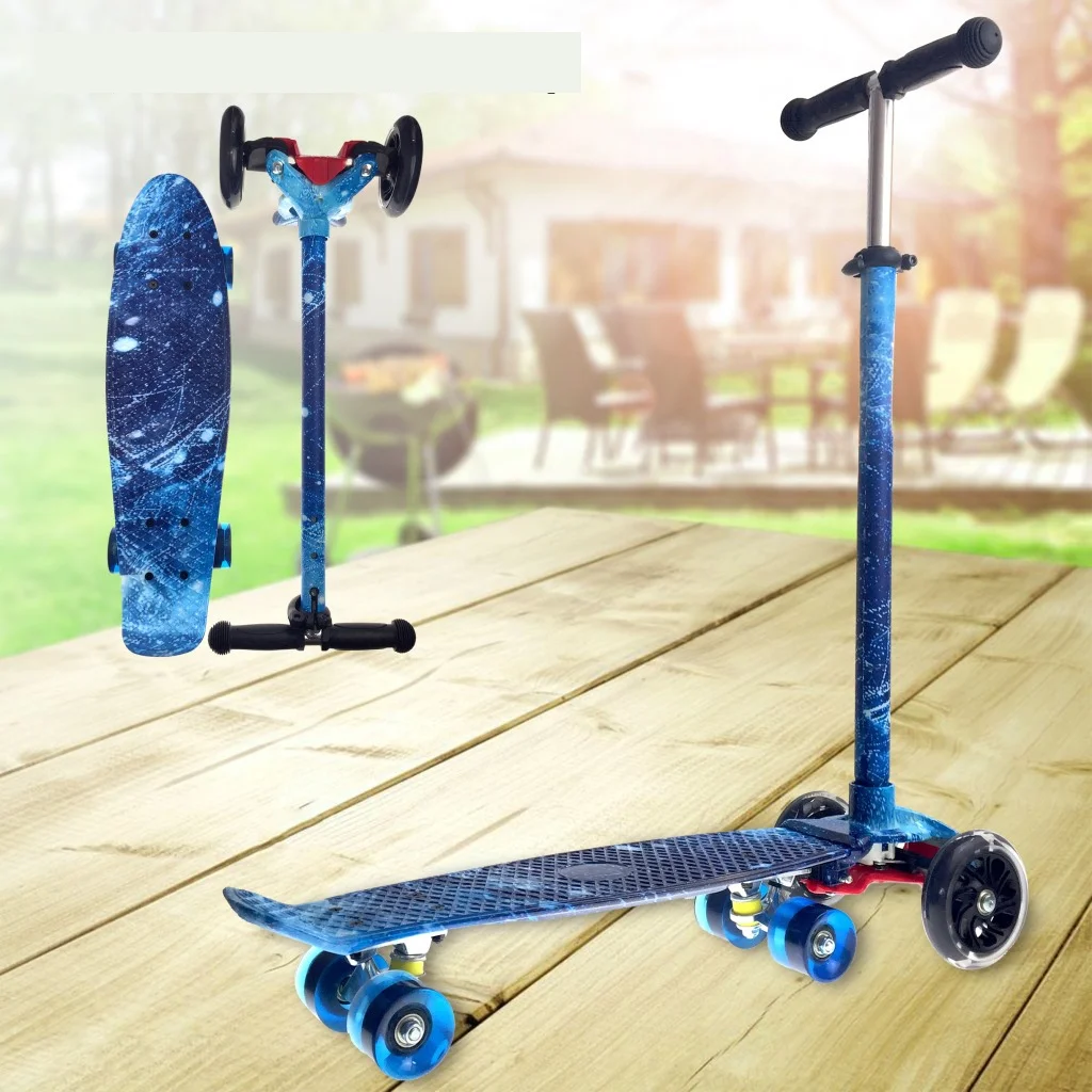 Scooter Skateboard Combo