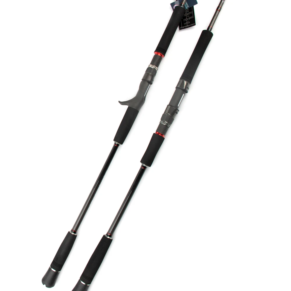 Kuying Deep Blue 1 Section Lure Fishing Jigging Rod 1.56m 1.68m Casting ...