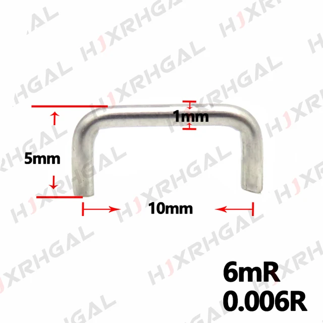 10PCS Constantan resistance/ ibuw sampling resistor 0.001R ~ 0.1R pitch ...