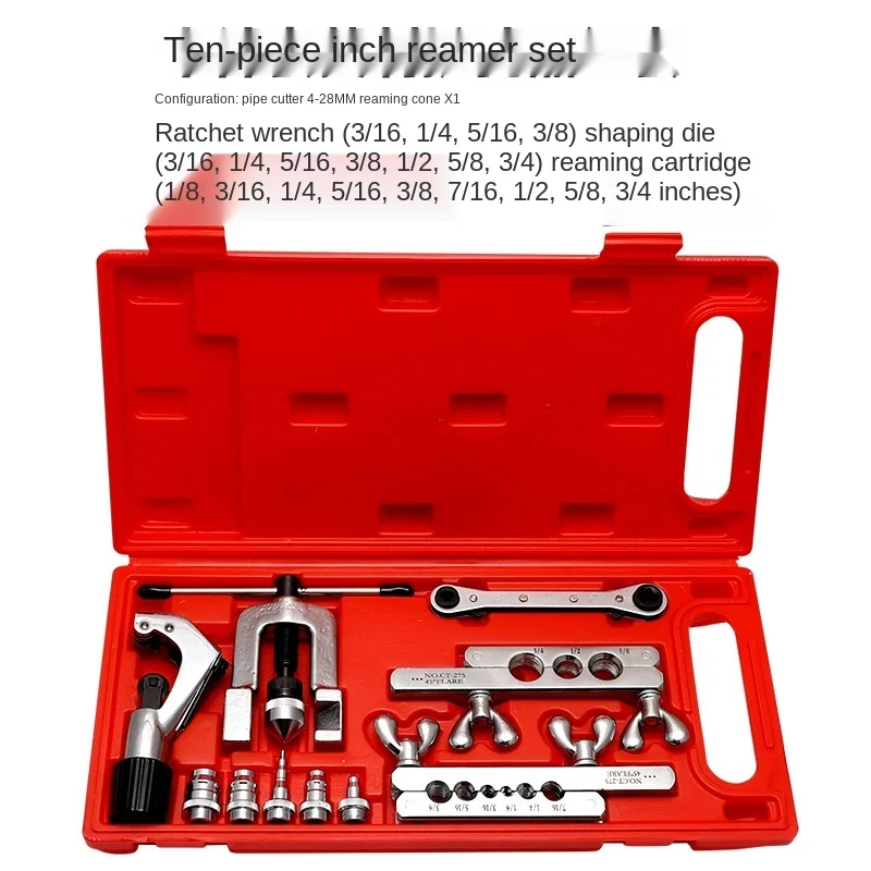 SAE & Bubble ISO Metric 45 Double Single Tube Brake Line Flare Flaring ...