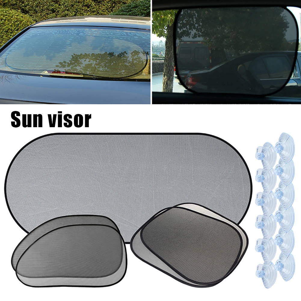 5PCS/Set Car Mesh Sun Block Heat Insulation Sun Protection|Parasoles ...