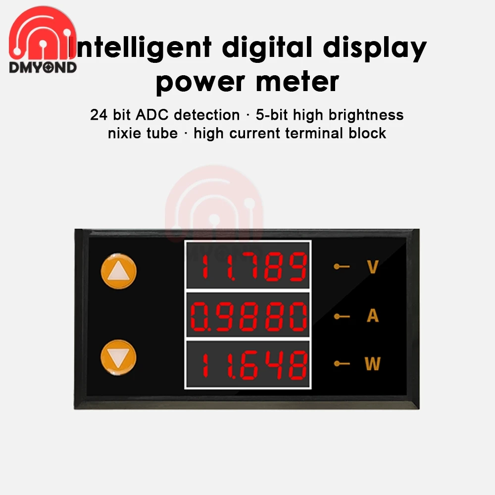 DIY-DC200V-10A-Digital-Voltmeter-Ammeter-Wattmeter-Amp-Volt-Voltage ...
