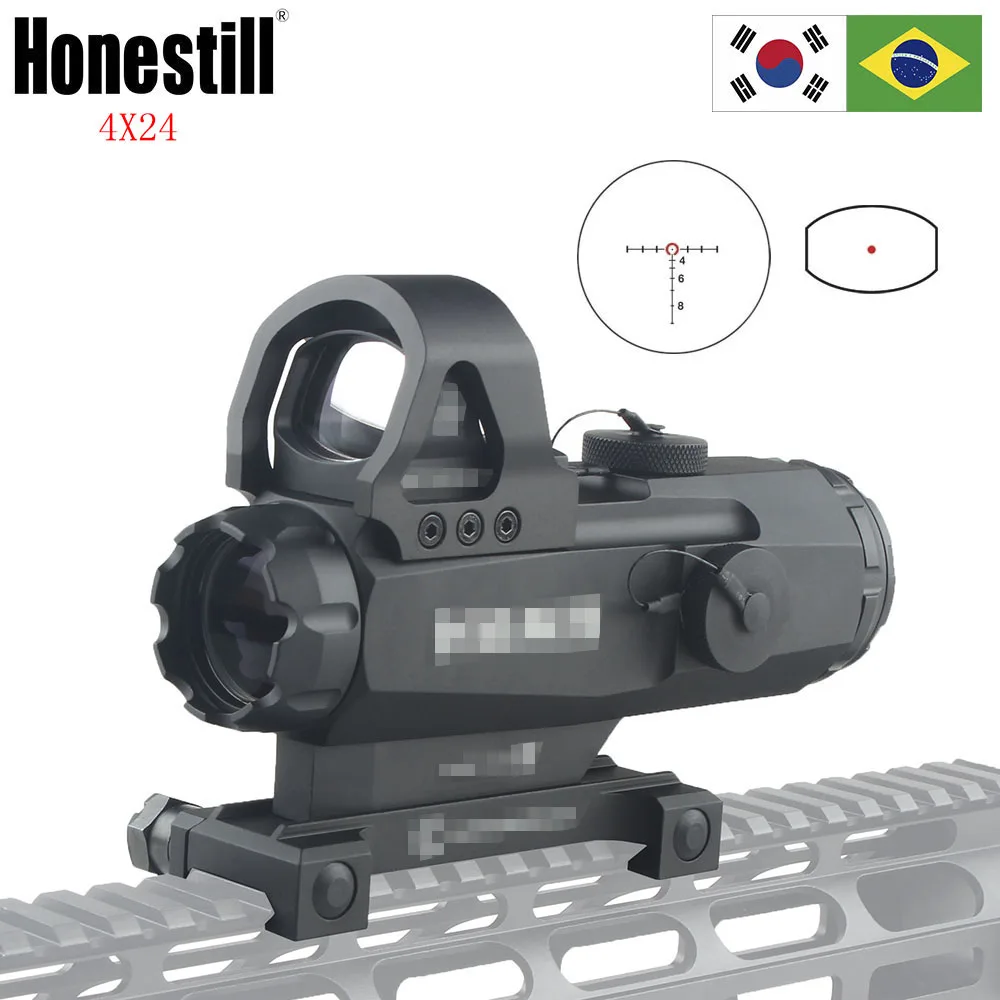 4x24-Red-Dot-Sight-HAMR-Optics-Rifle-Scope-Magnifier-Multi-Range ...