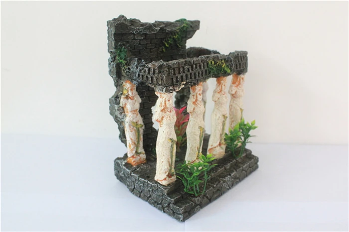 Roman Themed Fish Tank