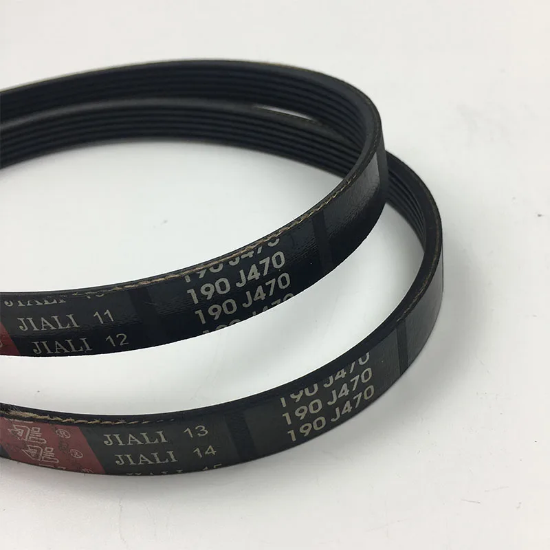 2PSC motor belt motor drive belt 190 J470 6/7/8 ribs pulley belt ...