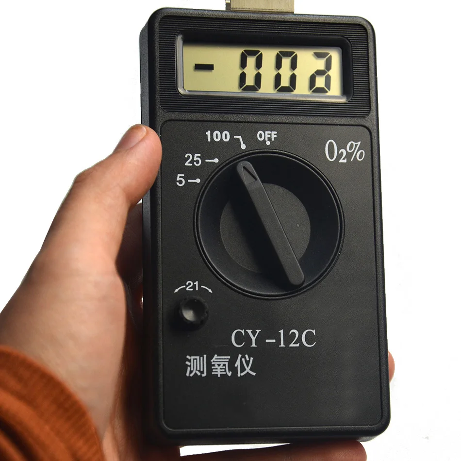 Oxygen Concentration Meter O2 Oxygen Concentration Content Detector ...