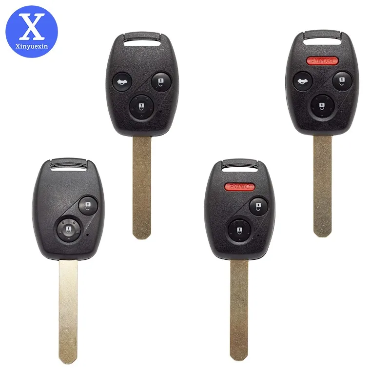 Xinyuexin Remote Car Key Case Shell Fob for HONDA Accord CRV Pilot ...