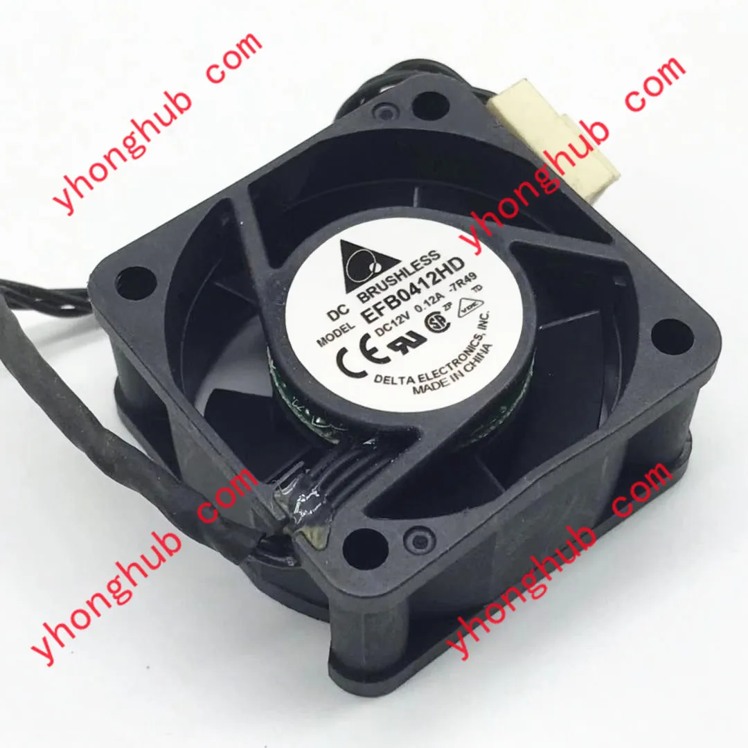 Delta Electronics Efb0412hd 7r49 Dc 12v 0.12a 40x40x20mm 4-wire Server Cooling Fan - Fans ...