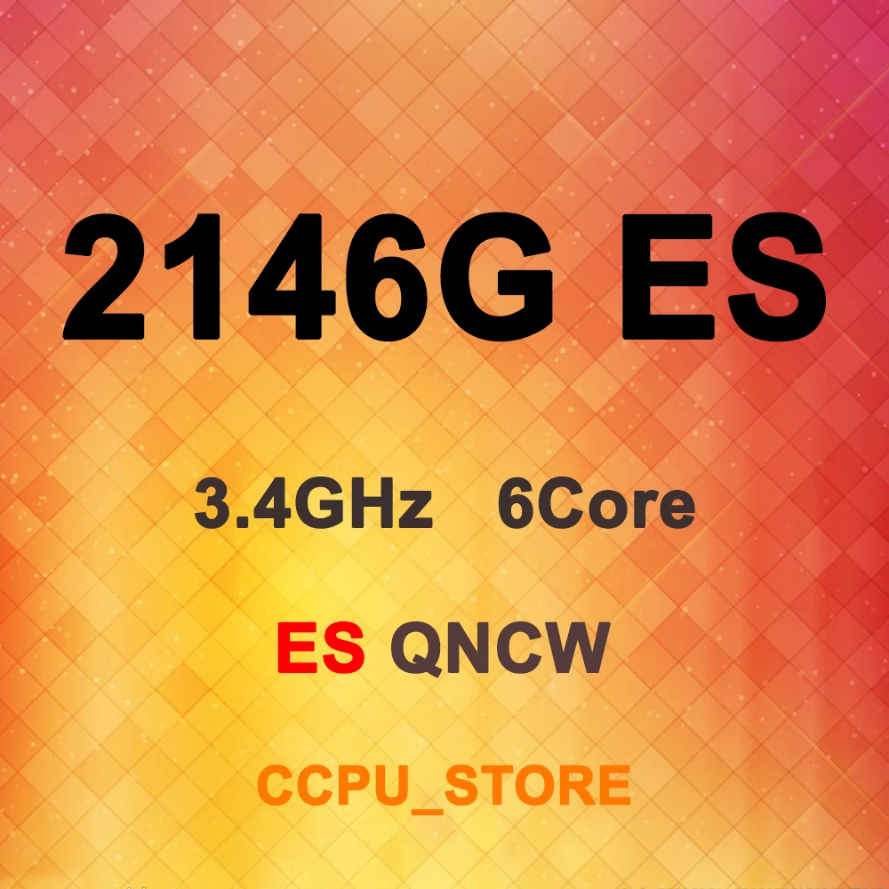 Xeon E 2146G ES QNCW 3,4 GHz 6Core 12 hilo 12MB 80W LGA1151 procesador ...