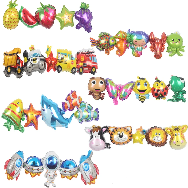 Helium Balloon | Toys | Ballons Accessories - Cartoon Mini Animal ...