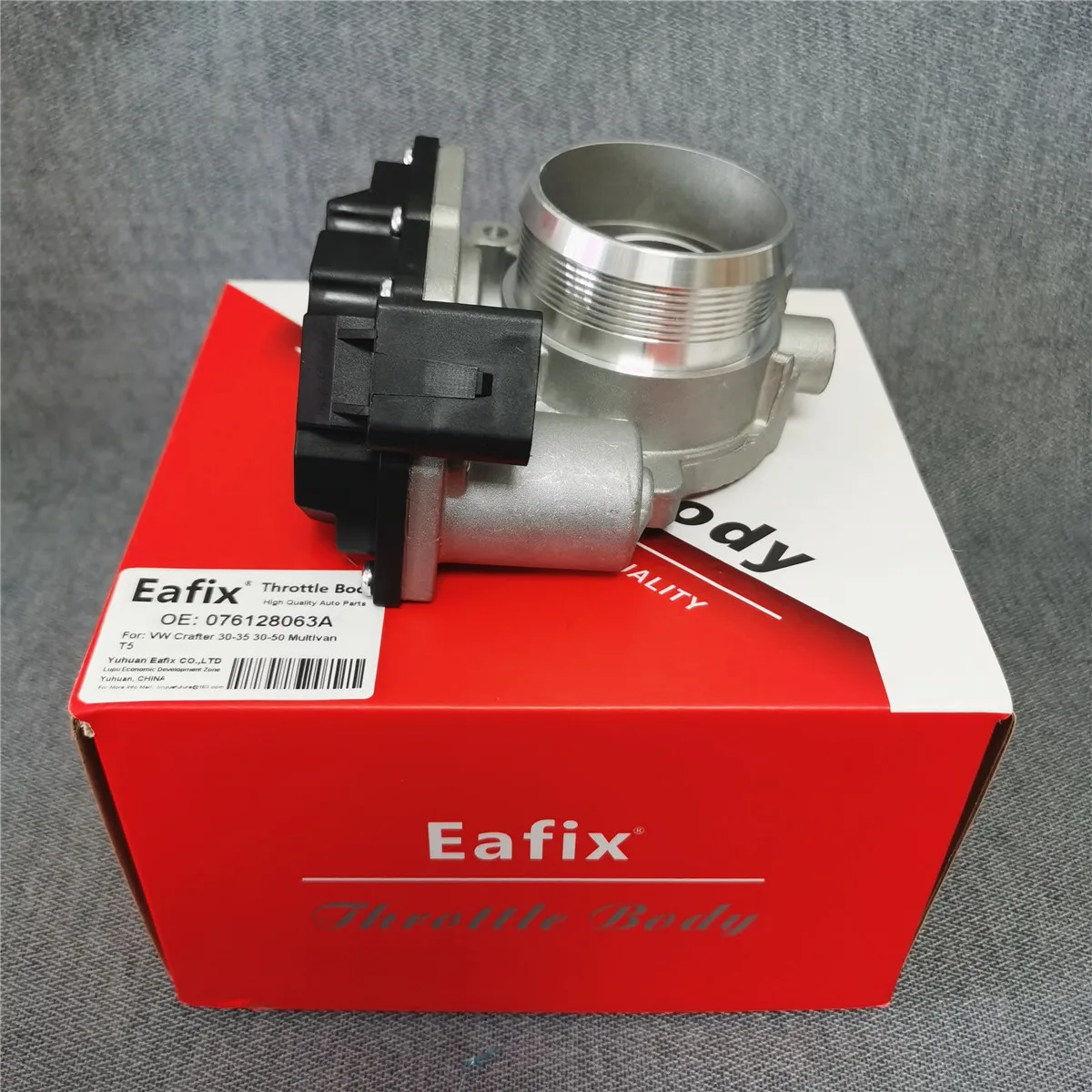 Eafix Throttle body OE A2C59514652 A2C53249826 076128063A For VW Touran ...